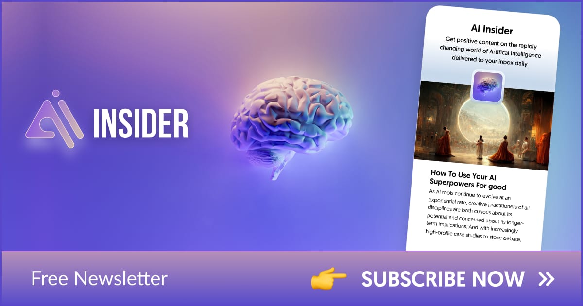 Artificial Intelligence Insider | Free Newsletter